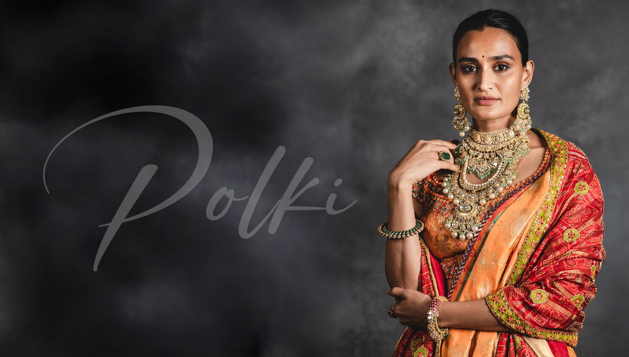 Buy Polki Jewellery Online – Archana Aggarwal | Polki Gold & Diamond ...